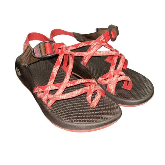 Chaco | Shoes | Chacos Womens Z Cloud X2 Sandals Size 9 Red Brown Read | Poshmark